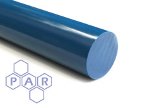 Nylon 6 Rod Cast Blue | PAR Group
